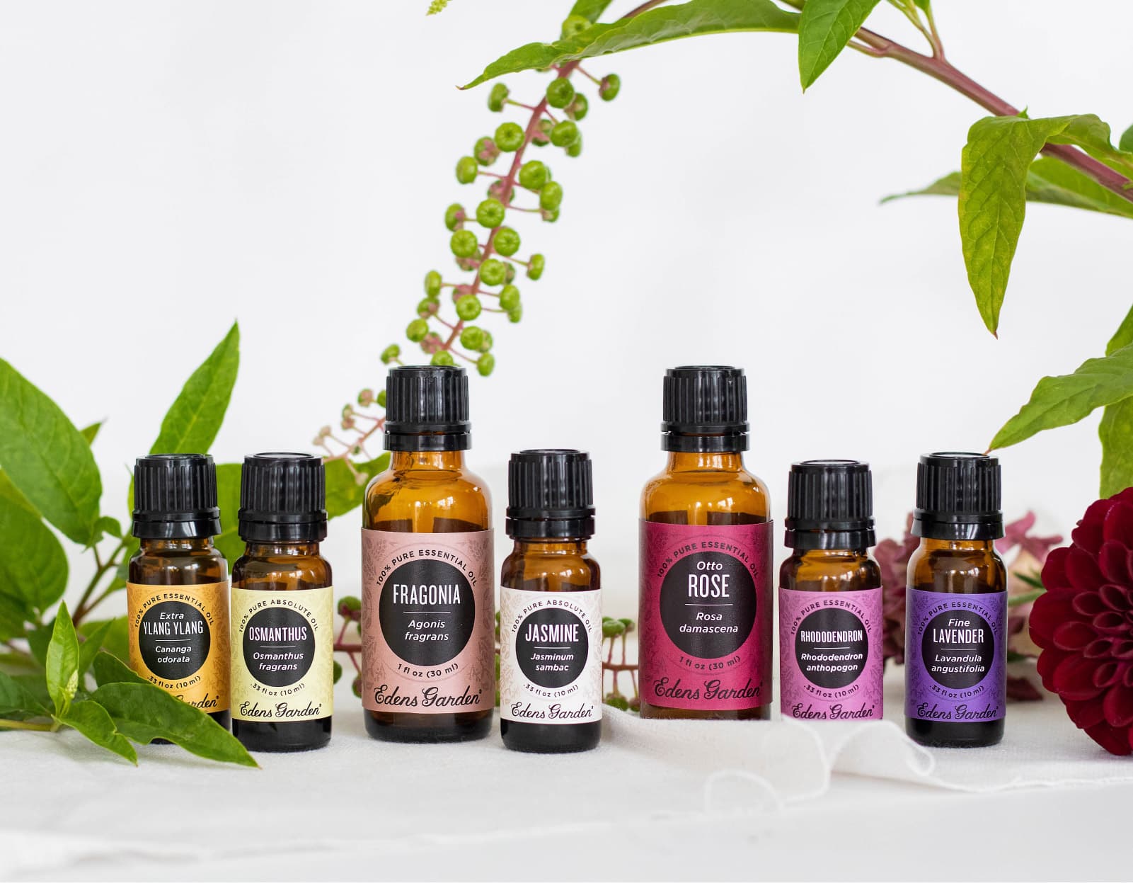 Introducing 7 New Floral Single Essential Oils | Edens Garden