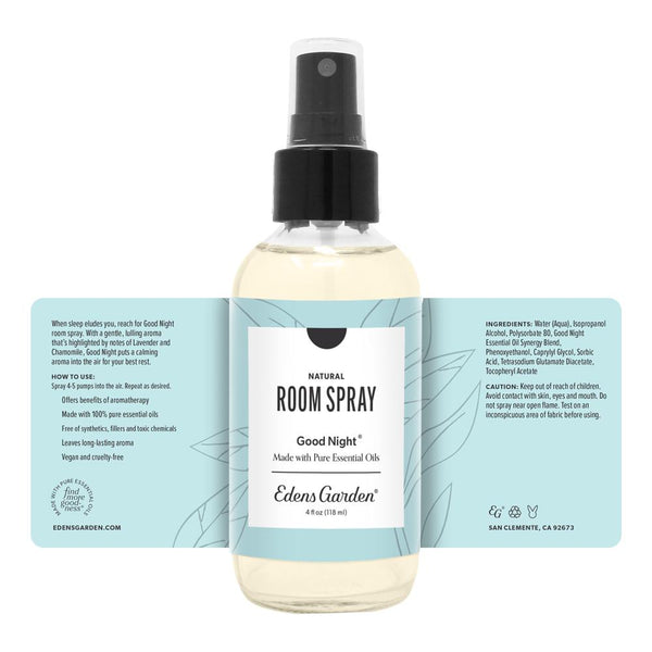 Good Night | Essential Oil Room Spray | Edens Garden