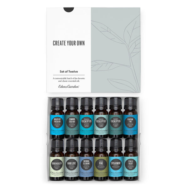 "Create Your Own" 12/ 10 ml Set | Essential Oil Gifts & Sets | Edens Garden
