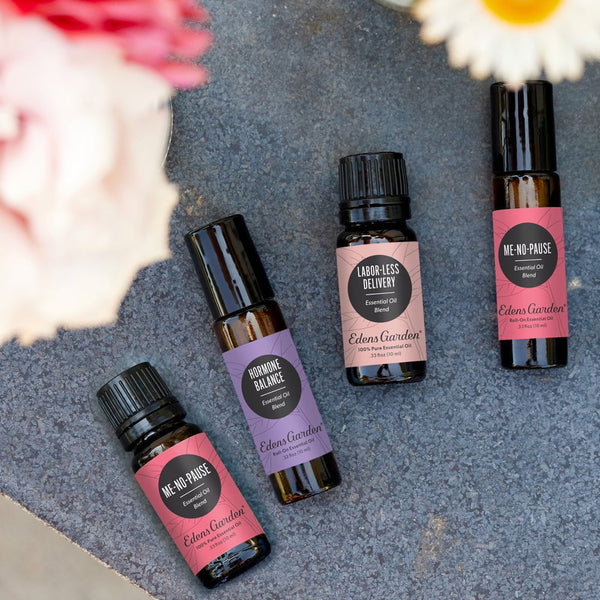 Me-No-Pause Essential Oil Roll-On- Hormone-Free, Natural Menopause Sup