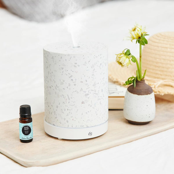Terrazzo Ultrasonic Essential Oil Diffuser | Edens Garden